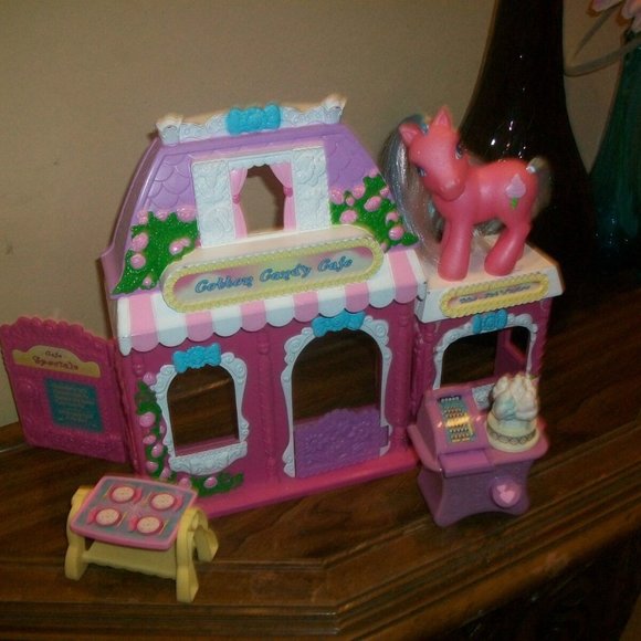 Toys | My Little Pony Cotton Candy Cafe With Cotton Candy Pony And ...